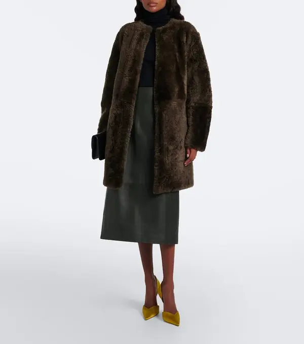Vince Reversible Shearling Coat