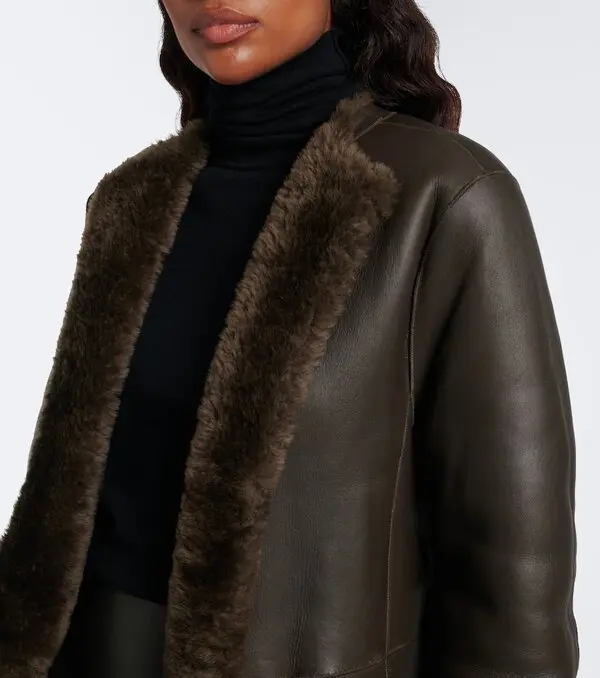 Vince Reversible Shearling Coat
