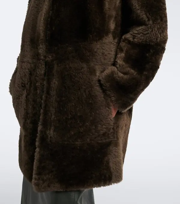 Vince Reversible Shearling Coat