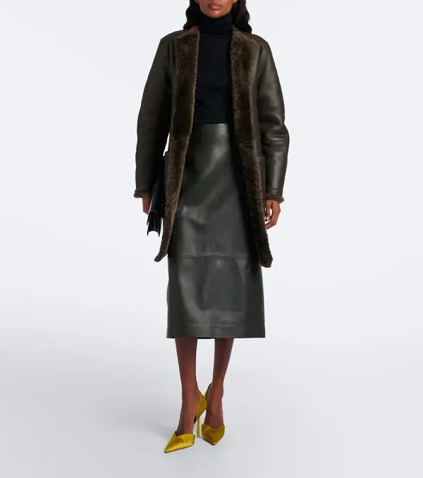 Vince Reversible Shearling Coat