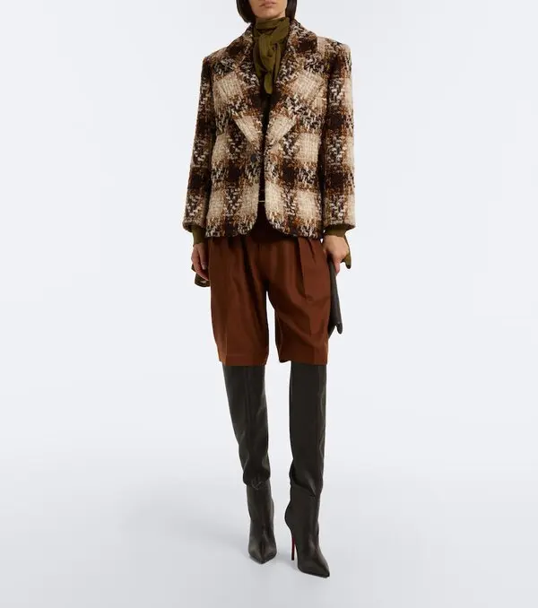 CHRISTIAN LOUBOUTIN Zependris Leather Knee-high Boots