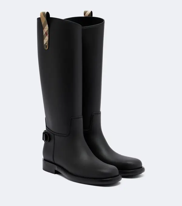 Burberry Check Rain Boots