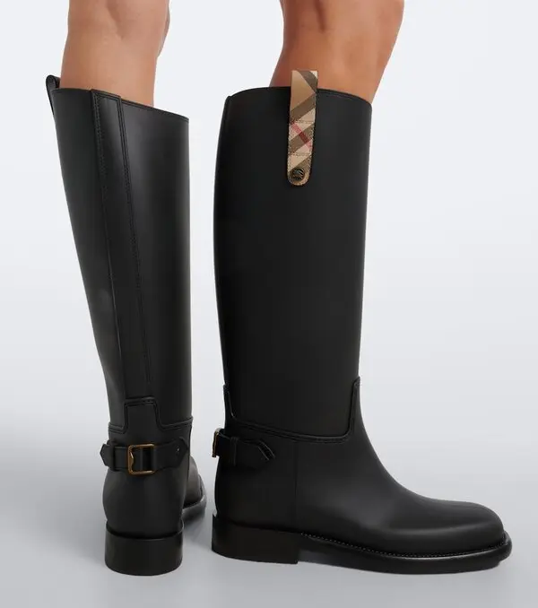 Burberry Check Rain Boots