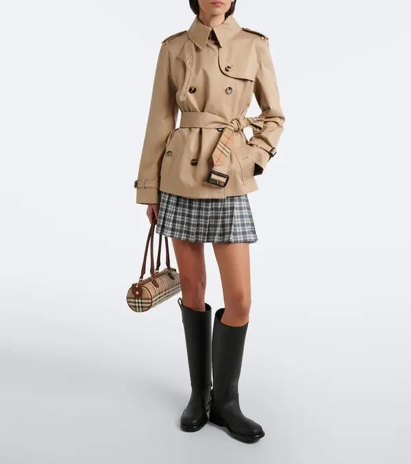 Burberry Check Rain Boots