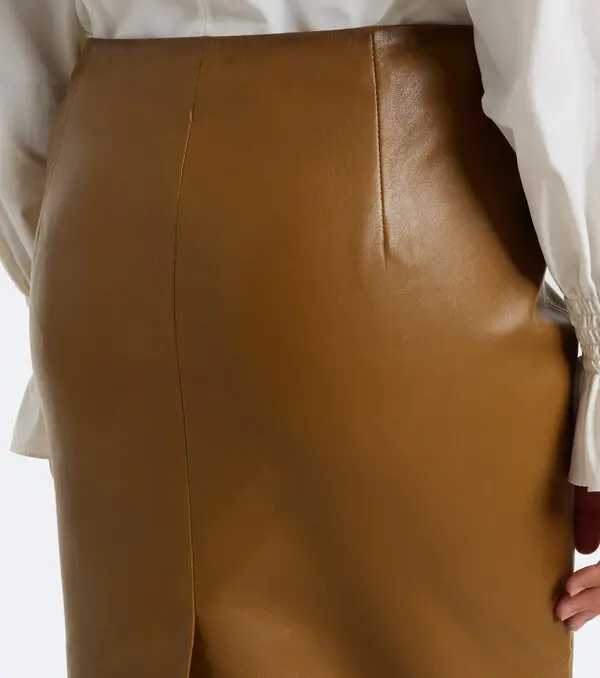 Dorothee Schumacher Sleek Statement Leather Pencil Skirt