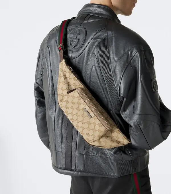Gucci Gg Canvas Belt Bag