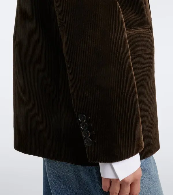NILI LOTAN Romain Cotton Corduroy Jacket