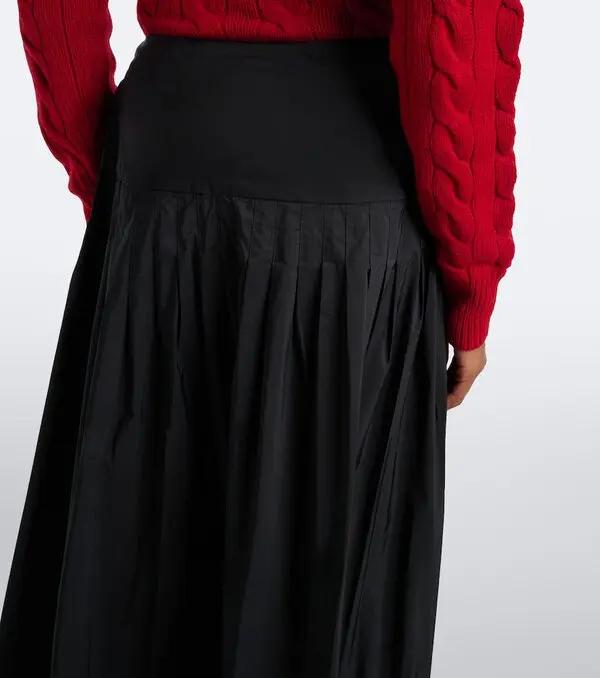 Polo Ralph Lauren Pleated Maxi Skirt
