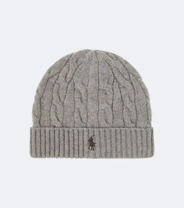Polo Ralph Lauren Cable-knit Wool And Cashmere Beanie