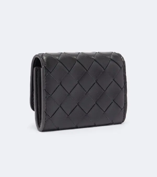 Bottega Veneta Intrecciato Leather Card Holder