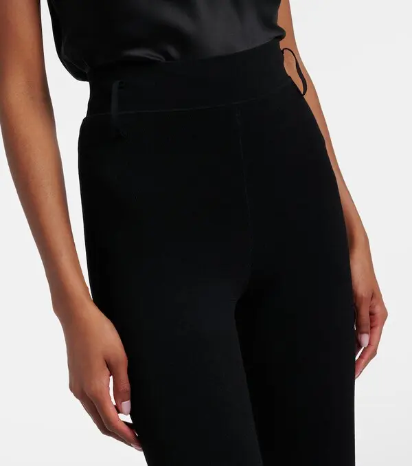 SELF-PORTRAIT Belted Stirrup Leggings