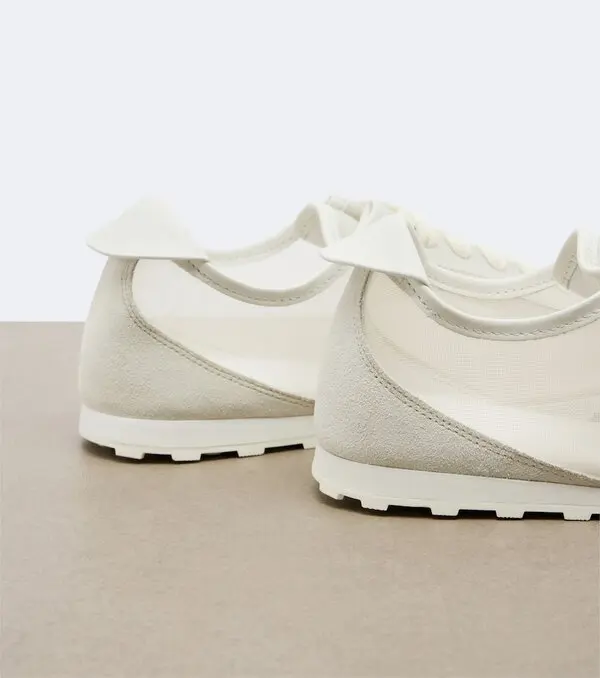 Jacquemus Tennis Suede-trimmed Sneakers