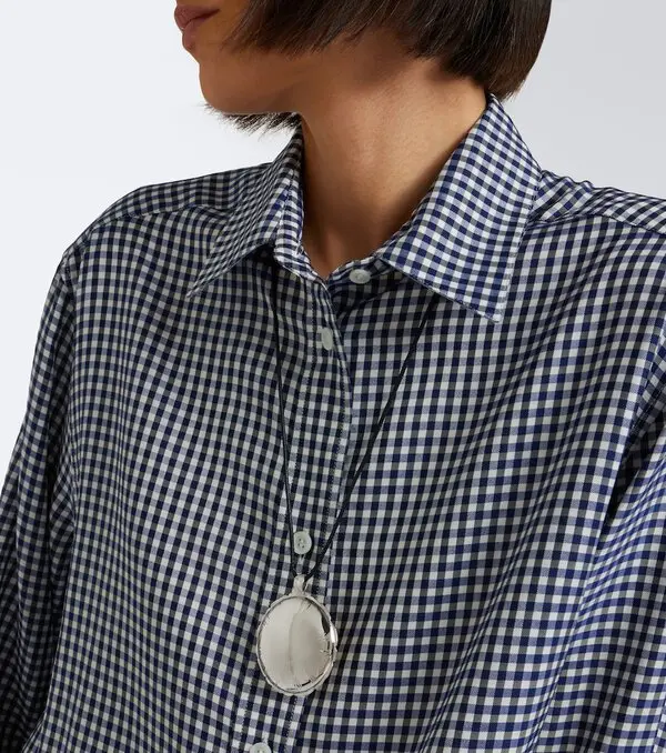 Loewe Embellished Pendant Necklace