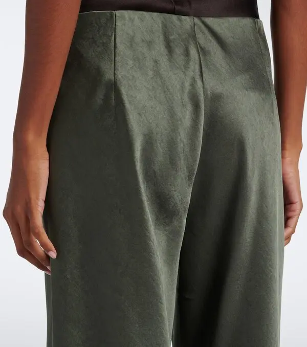 Vince Colette Satin Wide-leg Pants