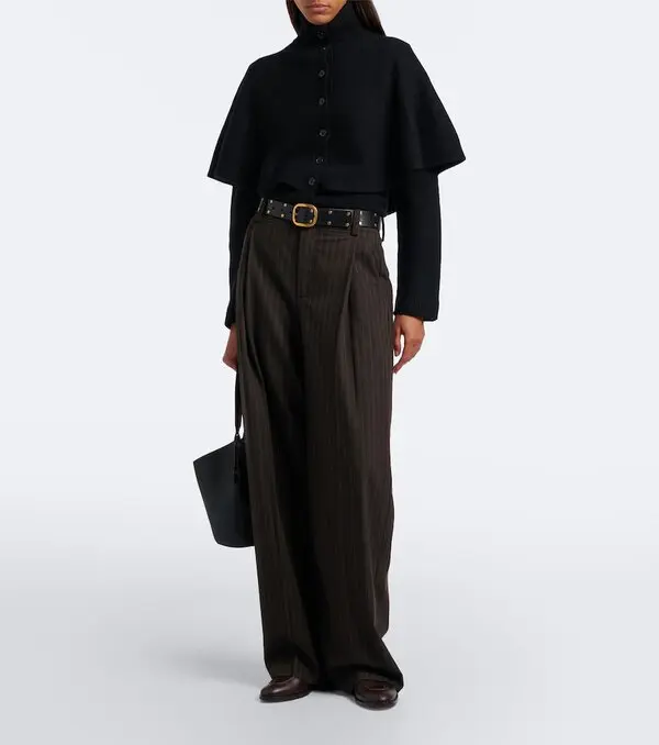Vince Caped Wool-blend Cardigan