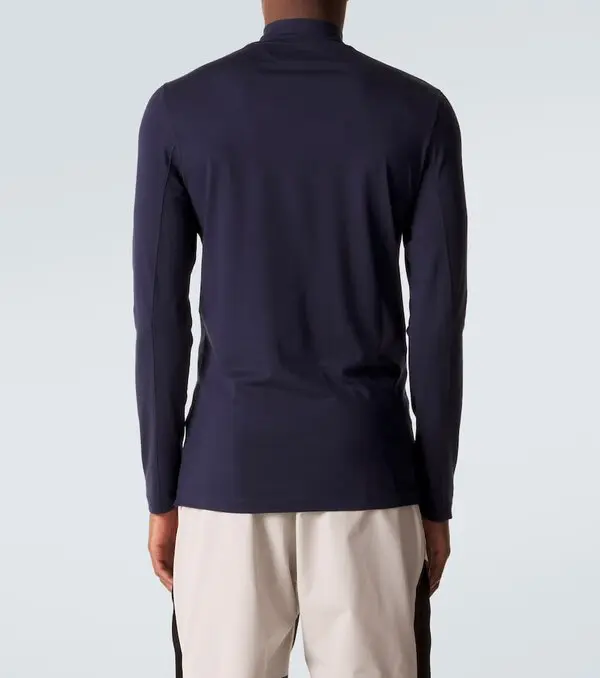 Brunello Cucinelli Silk Ski Sweatshirt - Blue