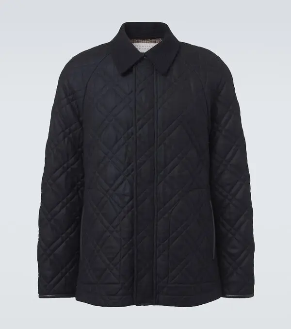 Gabriela Hearst Clarence Quilted Wool And Cashmere Jacket