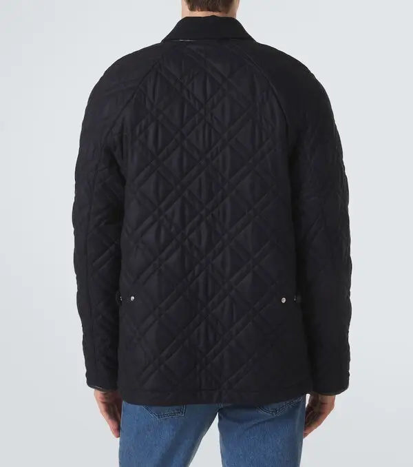 Gabriela Hearst Clarence Quilted Wool And Cashmere Jacket