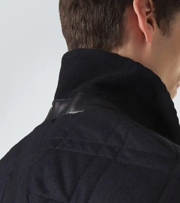 Gabriela Hearst Clarence Quilted Wool And Cashmere Jacket