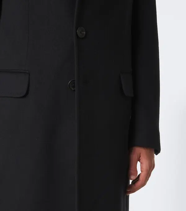 Zegna Wool And Cashmere-blend Coat