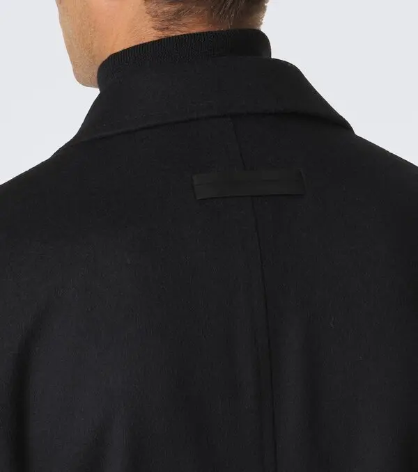 Zegna Wool And Cashmere-blend Coat