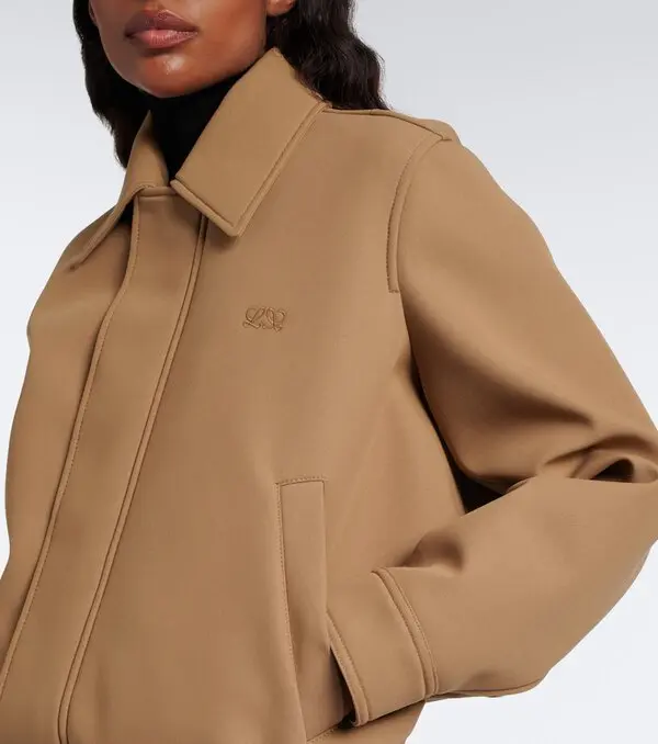 Loewe Double L Cotton Blouson Jacket