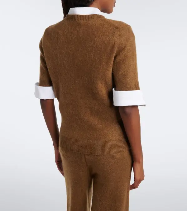 Dorothee Schumacher Fluffy Statements Wool And Cashmere Sweater
