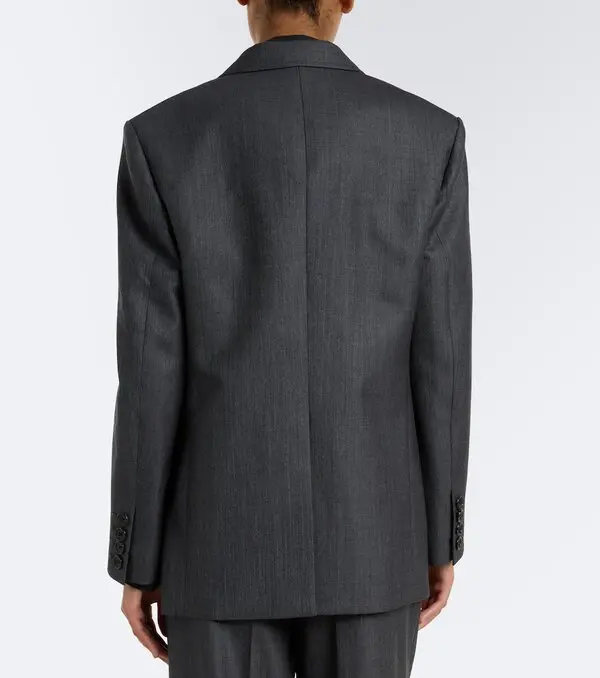 Junya Watanabe Double-breasted Wool Blazer
