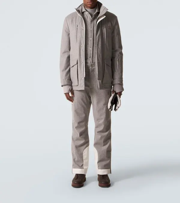 Brunello Cucinelli Silk Ski Sweatshirt