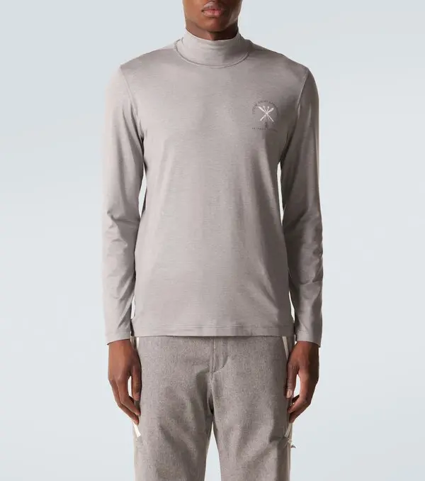 Brunello Cucinelli Silk Ski Sweatshirt