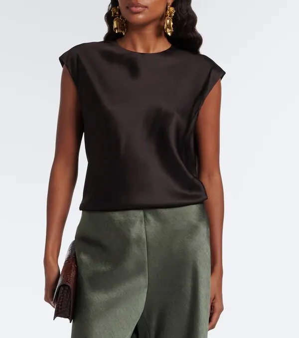 Vince Satin Top