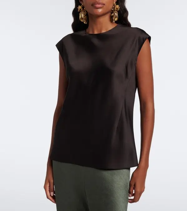 Vince Satin Top