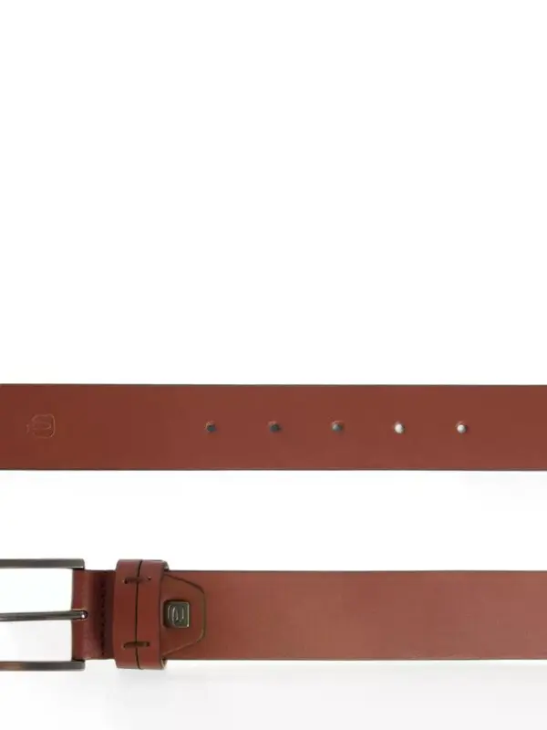 PIQUADRO Logo-engraved Leather Belt