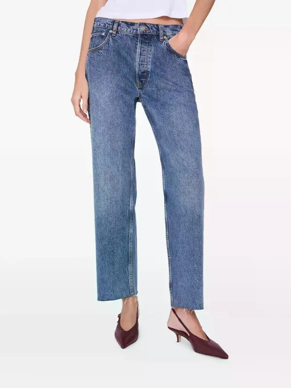 ANINE BING Gavin Jeans Dark Indigo - Blue