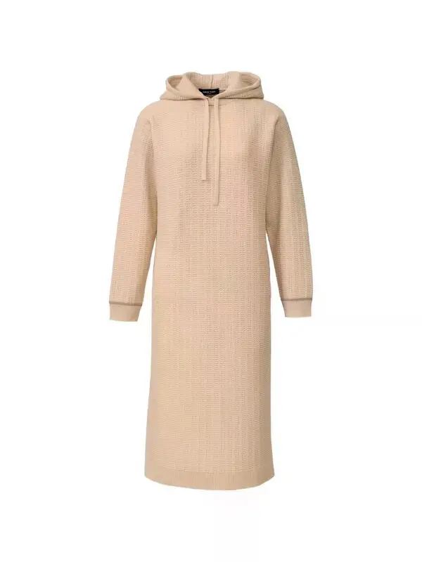 Fabiana Filippi Waffle-knit Drawstring Midi Dress