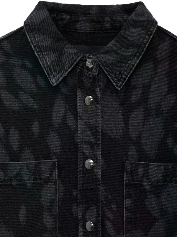 ANINE BING Samy Shirt Abstract Washed
