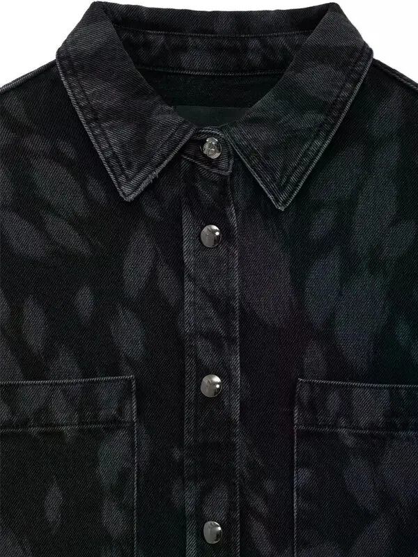 ANINE BING Samy Shirt Abstract Washed