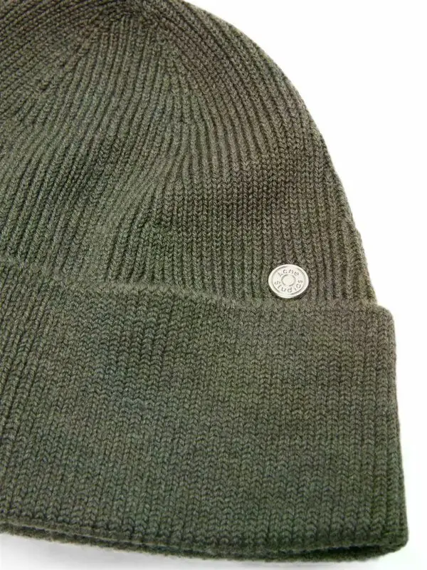 Acne Studios Wool Beanie With Rivet