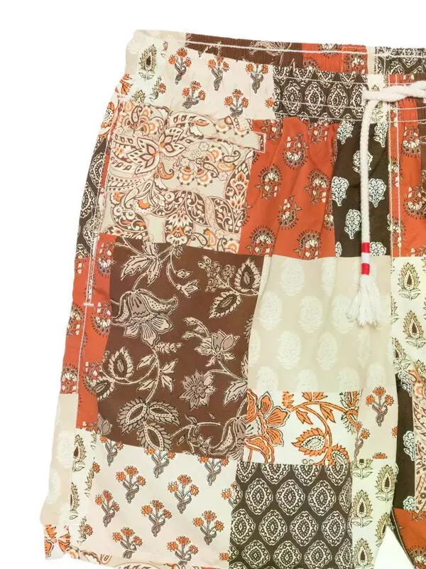 MC2 SAINT BARTH Caprese Patchwork Swim Shorts
