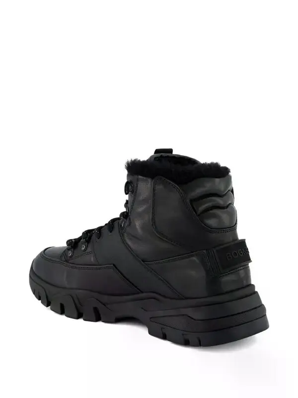 Bogner Shearling-lined Panelled Sneakers