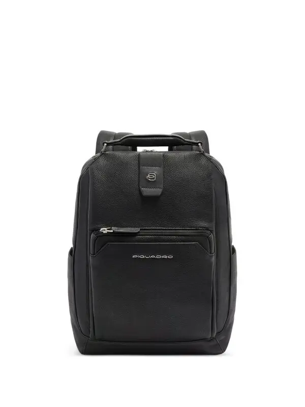PIQUADRO Grained Backpack - Black