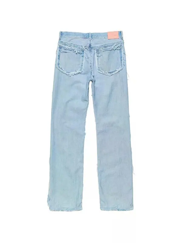 Acne Studios Frayed Denim Jeans