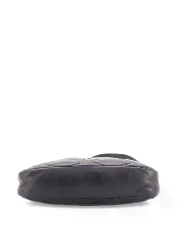 Saint Laurent Charniere Frame Quilted Leather Clutch Bag