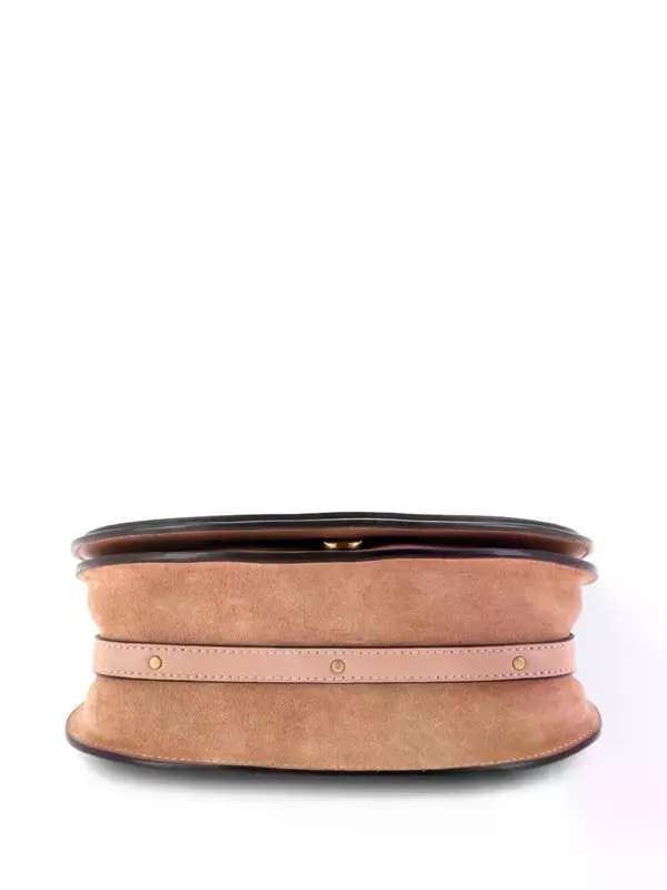 Chloé Nile Leather Medium Crossbody Bag - Neutrals