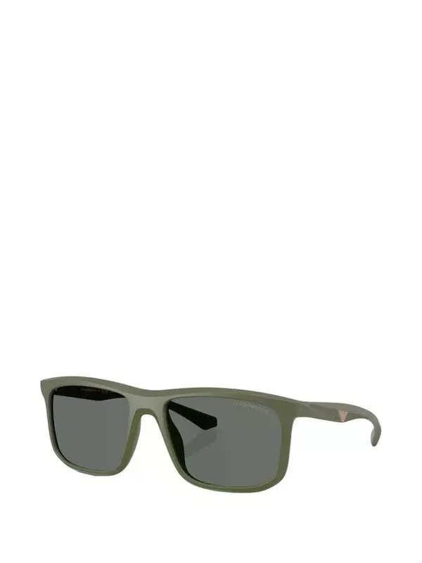 Emporio Armani Rectangle-frame Sunglasses