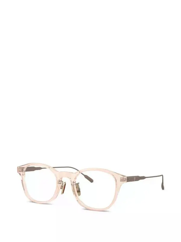 Moncler Geometric-frame Glasses - Orange