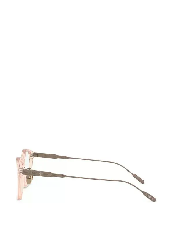 Moncler Geometric-frame Glasses - Orange