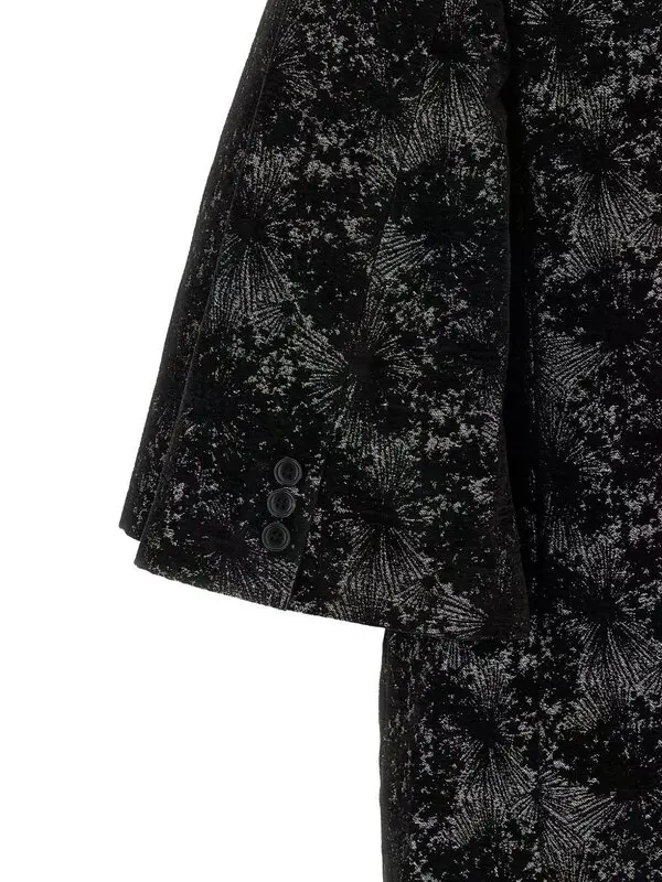 Comme Des Garçons Abstract-pattern Wide-sleeve Blazer