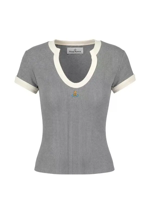 VIVIENNE WESTWOOD Ribbed T-shirt