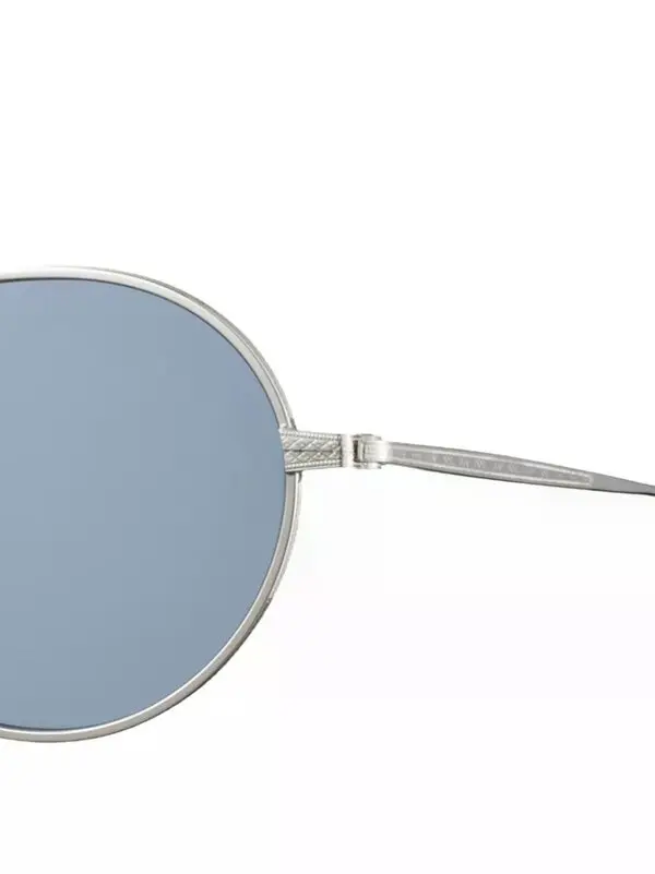 EYEVAN Safari-e Round-frame Sunglasses - Silver